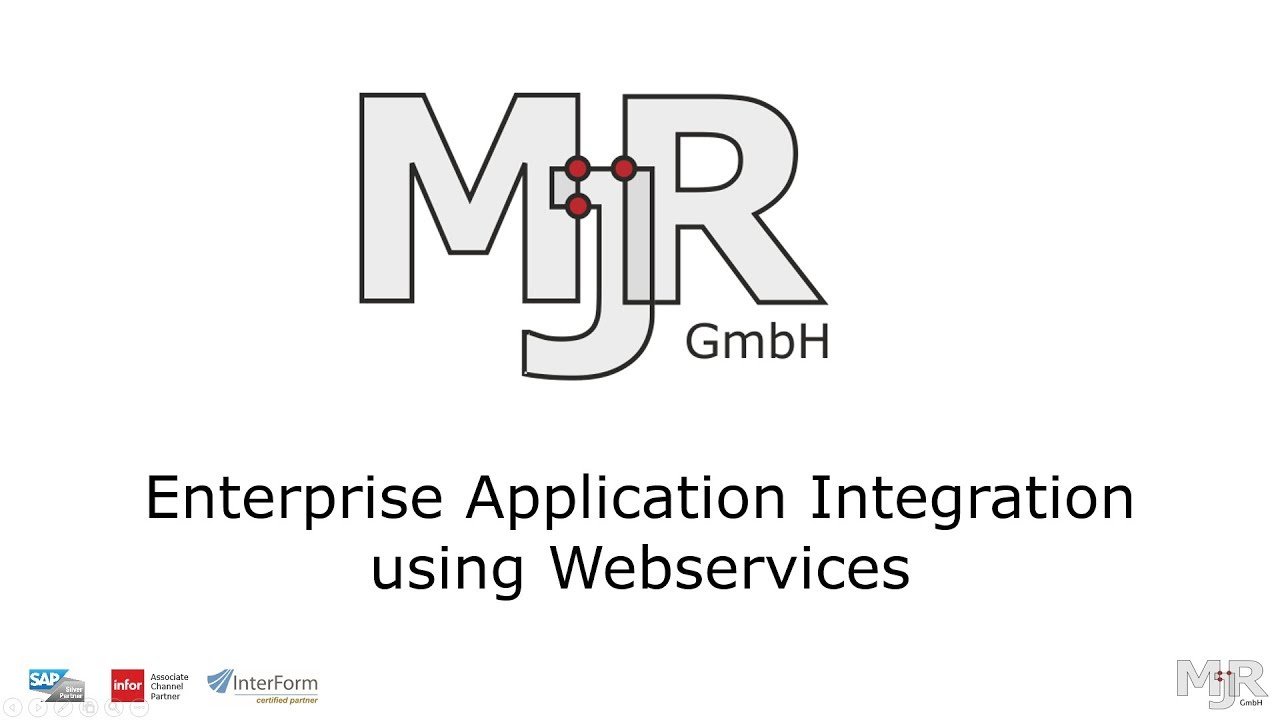 Enterprise Application Integration using Webservices - MJR GmbH