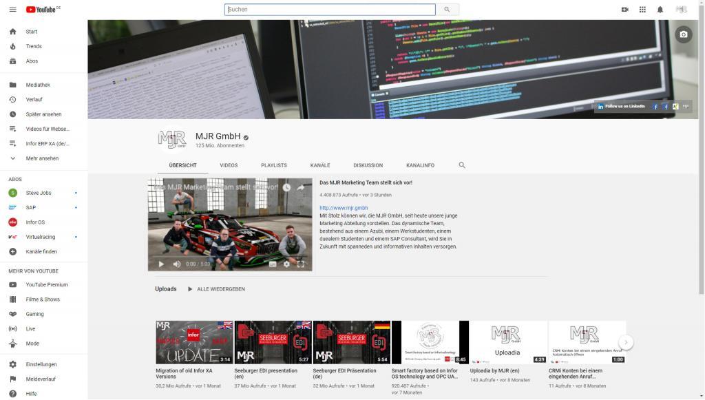 Das neue MJR Marketing Team - MJR GmbH